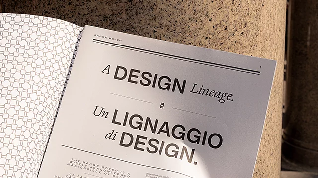 Range Rover Milan Design Week'te | One Life Blog - Land Rover