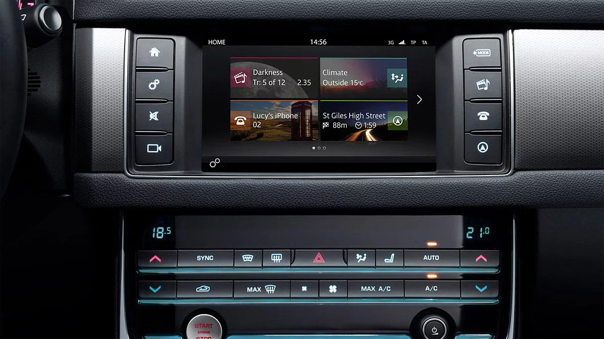 Jaguar InControl Infotainment | Jaguar New Zealand