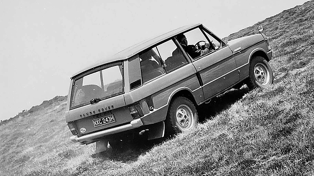 45 Years of Range Rover - Exceptional British Design | Land Rover Slovenija