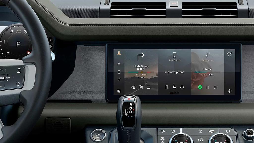 Pivi and Pivi Pro infotainment systems | Land Rover Georgia